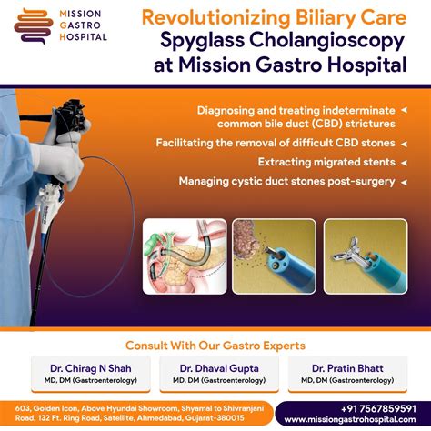 Mission Gastro Hospital Ahmedabad On Linkedin Spyglasscholangioscopy Cholangioscopy Spyglass