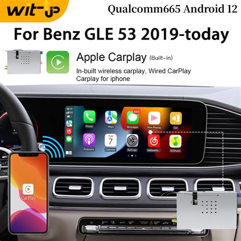 Wit Up Android Carplay Adapter For Mercedes 12 3 Gle W167 Ntg6 0 Mbux Wit Up Media Refit Tech