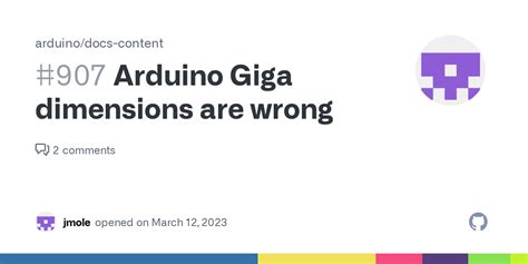 Arduino Giga Dimensions Are Wrong · Issue 907 · Arduino Docs Content