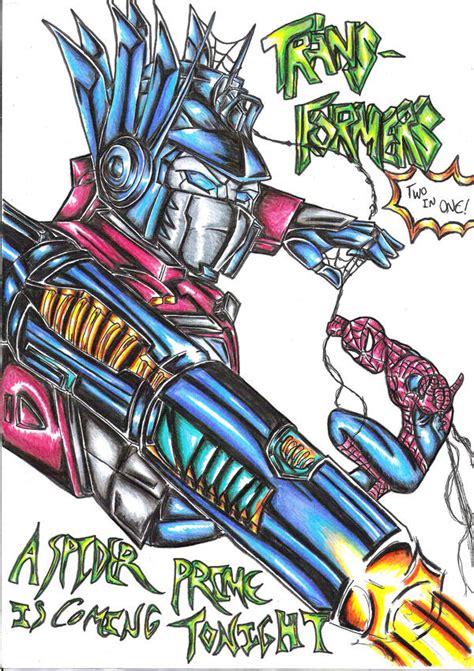 A Spider Prime Is Comin 2night By Idigoddpairings On Deviantart