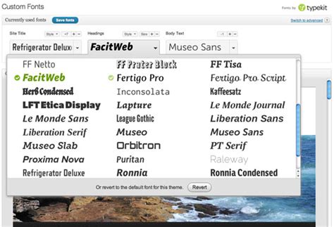 the typekit blog new and improved typekit integration with