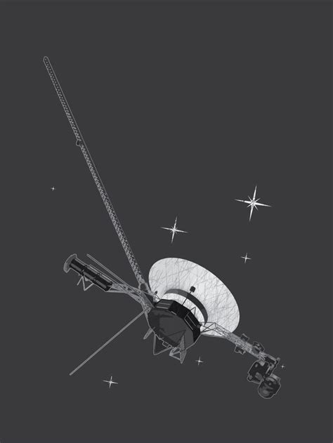 Voyager Space Probe Nasa Premium T Shirt