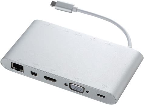 Amazon Com ELECOM Docking Station USB C Hub Power Delivery Compatible DST C01SV Japan Import