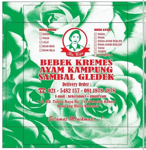 Bebek Kremes Sambel Geledek Bu Uju Info Kuliner