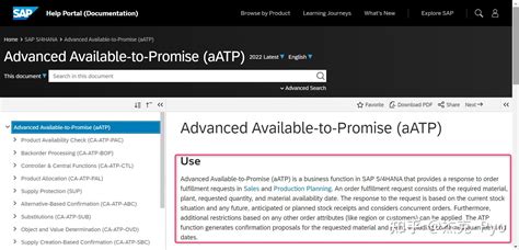 SAP S 4 HANA SD PPaATP ABC替代确认 知乎