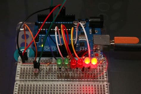 Arduino Light Sensitive Bar Graph 5 Steps Instructables