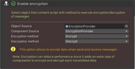 Enable Encryption