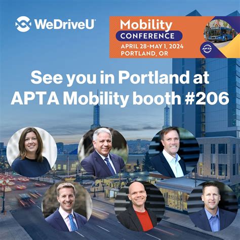 Wedriveu On Linkedin Transit Apta Aptamobility