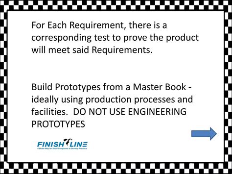 Design Verification Testing In A Small Company Ppt