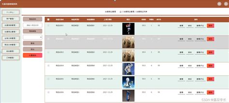 附源码 计算机毕业设计java卡通动漫商城系统动漫周边商城系统 Csdn博客