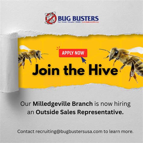 Our Milledgeville Location Is Searching For An Experienced Outside Sales Representative