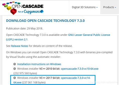 基于opencascade自制三维建模软件（三）搭建开发环境 csdn博客
