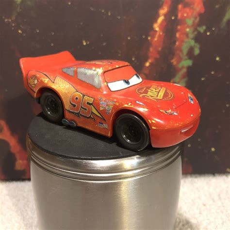 Disney Pixar Cars Lighting Mc Queen Mcdonalds 4 Toy Race Car 2006 Ebay