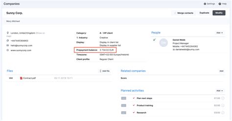 Prepayment Invoice And Prepayment Balance Scoro Help Center
