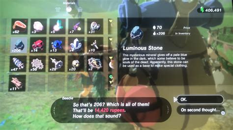 I Fell In Love With Botw When Mining Luminous Stones This Is My