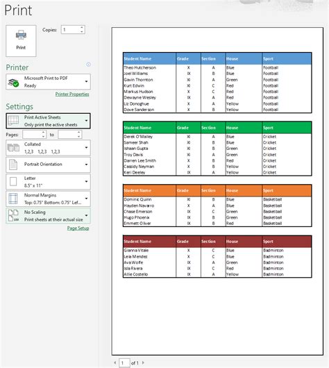 How To Set Print Area In Excel Modify Clear Print Area