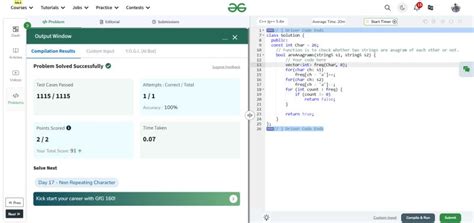 Deepak Katiyar On Linkedin Gfg160 Codingjourney Problemsolving Gfg Codinglife Gfg160