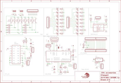 ATmega Development Board Electronics Lab