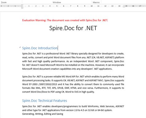 How To Clone A Word Document In C