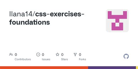 GitHub Llana Css Exercises Foundations