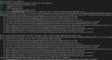 Reactjs Facing Issue While Building Next App Using Npm Run Build