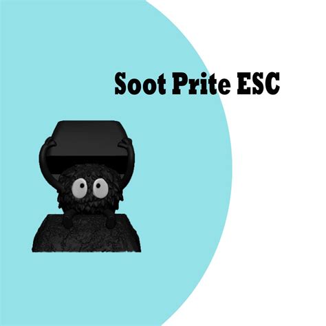 Esc Soot Sprite Artisan Keycap Susuwatari Resin Keycap Handmade Soot Sprite Keycap Design Anime