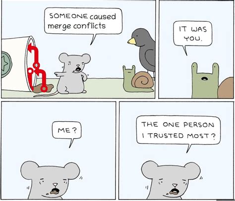 Had A Lot Of Merge Conflicts This Morning Rprogrammerhumor