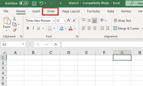 How To Add The Draw Tab In Ms Excel Hubpages