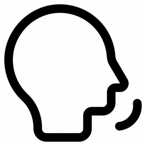 Voice Recognition Speech Access Biometry Identification Authentication Icon Download On