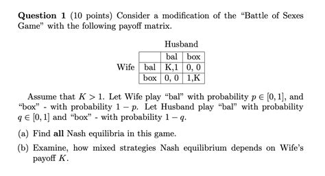 Solved Question Points Consider A Modification Of The Chegg Com