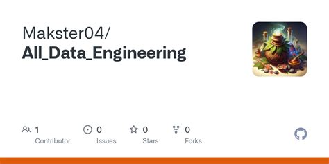 Github Makster04alldataengineering