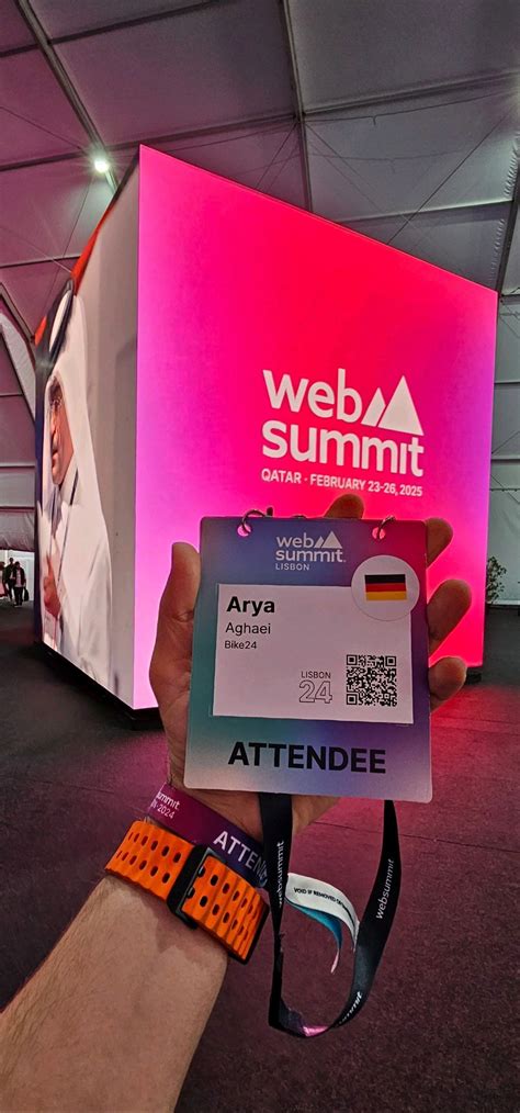 Arya Aghaei On Linkedin Websummit2024 Networking Gratitude Websummit Frontened Developers