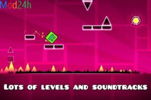 Geometry Dash MOD Menu Vô Hạn Tiền Bất Tử Mở Khóa APK