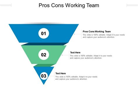 Pros Cons Working Team Ppt Powerpoint Presentation Professional Guide Cpb Presentation