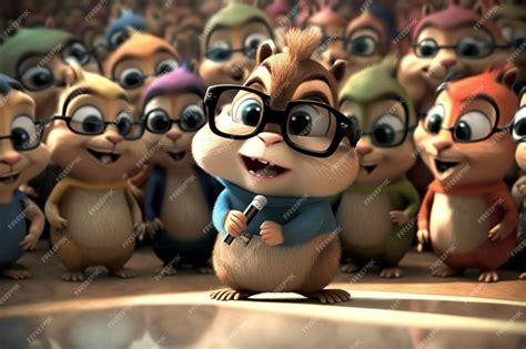 Premium Ai Image The Chipmunk Is The First Of Many Animated Movies