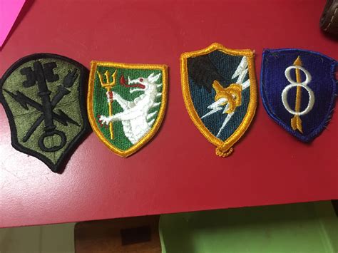 Found Some Of My Dad S Old Patches INSCOM Th Armored Cav ASA And Th Infantry R Army