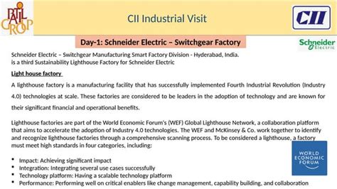 Cii Presentation R02 To Plant Visit Pptx