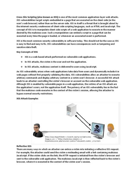 Cross Script Xss Pdf Computer Security Exploits Information Technology Management