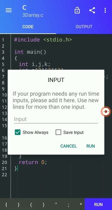 3d Array In C Languageccprogrammercodingcc Shortsviralshortsvideo Youtube