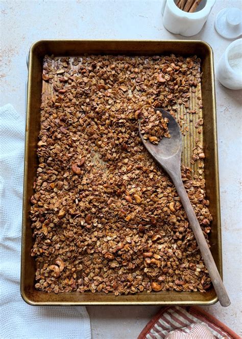 Crunchy Cinnamon Granola Laura Loves To Cook