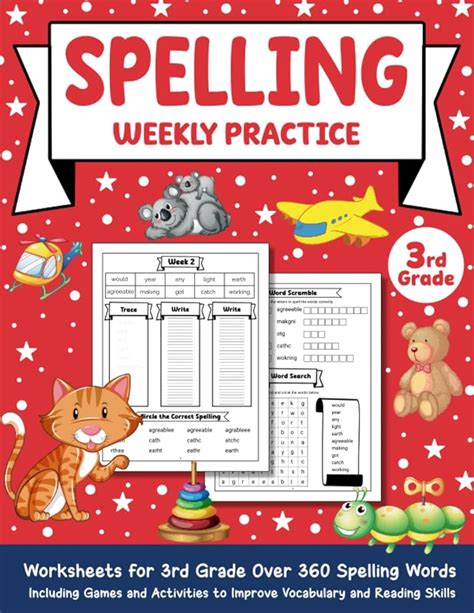 Grade 3 Spelling Worksheets Pdf