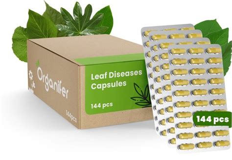 Leaf Diseases Bladziekten Capsules 144 Stuks Voor Planten Die