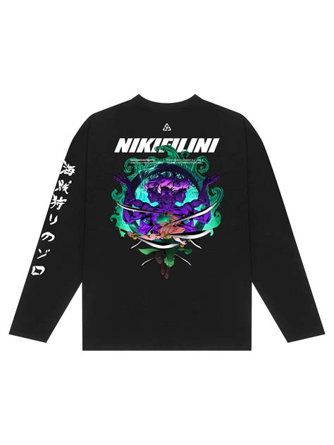 Лонгслив Ророноа Зоро купить в интернет магазине Nikifilini