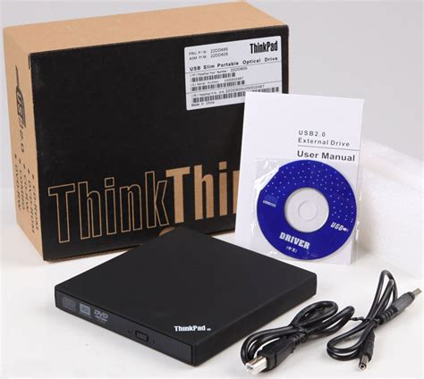 联想thinkpad外置usb移动dvd光驱 台式机电脑 笔记本电脑usb光驱 Hledu1
