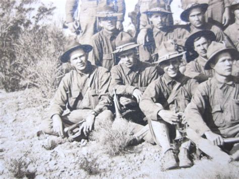 Mexican Border Era Soldiers With Trench Bugles Post Card 4839032100