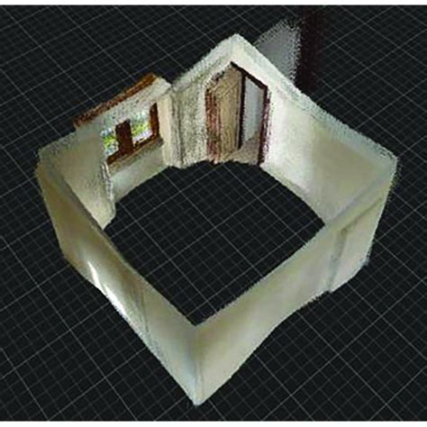 architectural survey of the monitored area using lidar technology