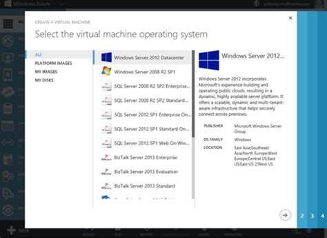 Windows Azure Virtual Machines