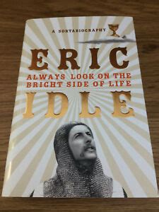 ALWAYS LOOK ON THE BRIGHT SIDE OF LIFE Eric Idle Monty Python SIGNED