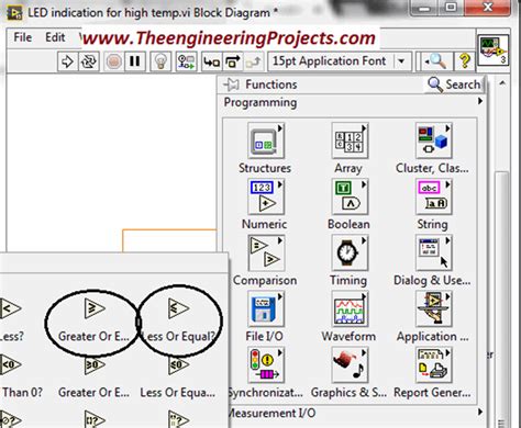 Temperature Sensing In Labview The Engineering Projects