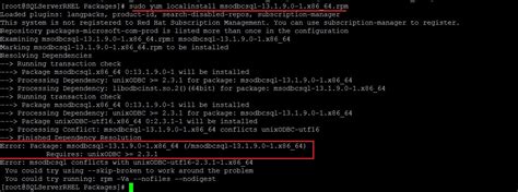 How To Install Sql Tools On Redhat Linux Without Internet Offline